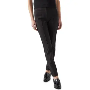LK BENNETT Esen Cotton Blend Stretch Twill Pants