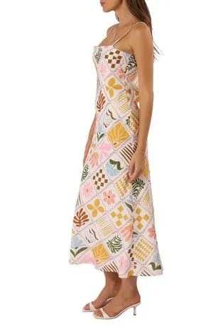 PETAL & PUP Darlene Maxi Slipdress