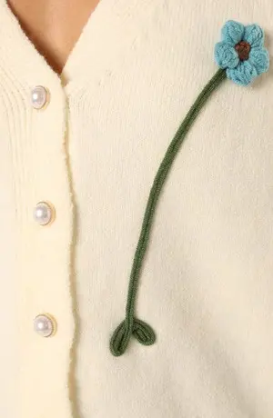 PETAL & PUP Reign Embellished Cardigan