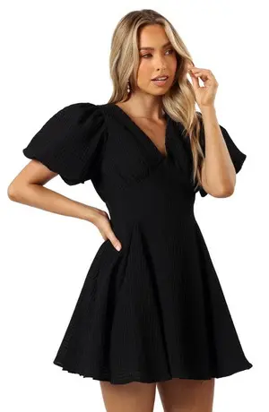 PETAL & PUP Puff Sleeve Mini Dress