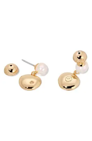 Ettika Pebble Drop Earrings