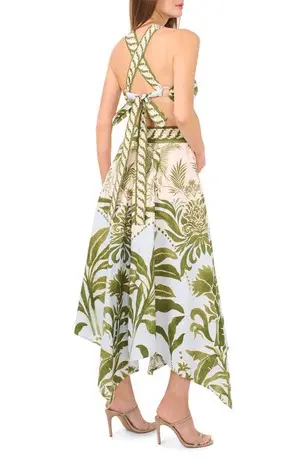 green emerald velvet dress Two-Piece Crepe Fit & Flare Wedding Dress Arlette with Long Sleeve Custom (Plus Size) / Ivory