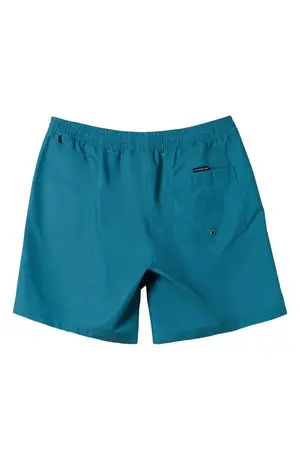 Quiksilver Everyday Solid Volley Swim Trunks - Colonial Blue