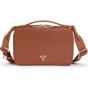 Tumi Myla Leather Crossbody Bag - Sienna