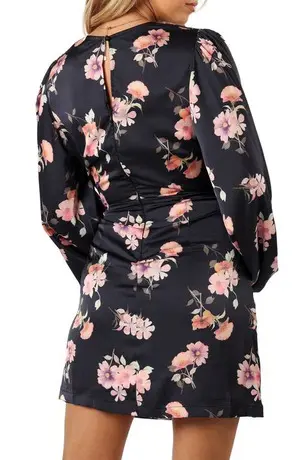 PETAL & PUP Emillia Floral Print Minidress