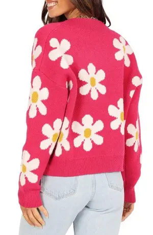 PETAL & PUP Daisy Cardigan - Orchid