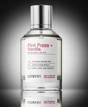 LOVERY Pink Poppy + Vanilla Eau De Parfum Spray