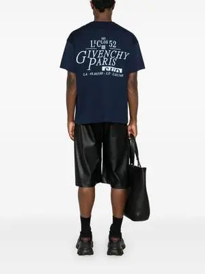 Givenchy Logo-embroidered Cotton T-shirt