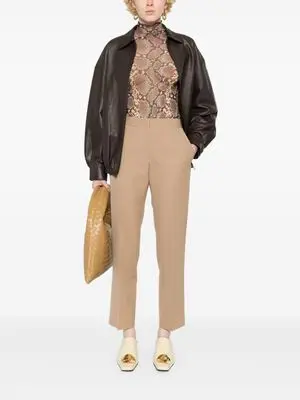 JIL SANDER Cropped Tapered Trousers