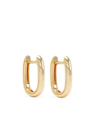 LOEV 14kt Recycled Yellow Hoop Earrings