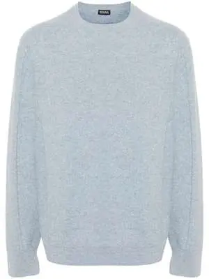 Zegna Brushed Fine-knit Jumper