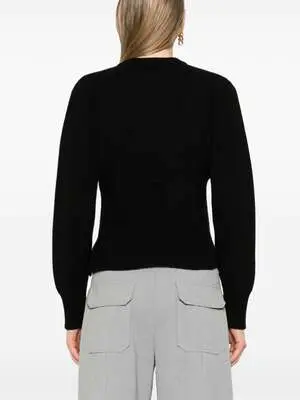 Alexander McQueen Corset-style Ribbed Jumper - Black