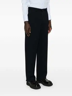 Giorgio Armani Textured Tapered Trousers