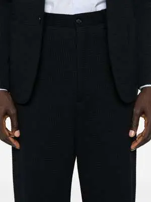 Giorgio Armani Textured Tapered Trousers