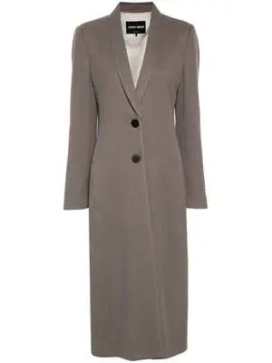 Giorgio Armani Straight Hem Coats For Women