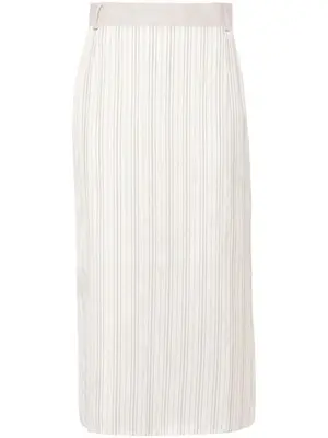 BETTTER X Zegna Striped Midi Skirt