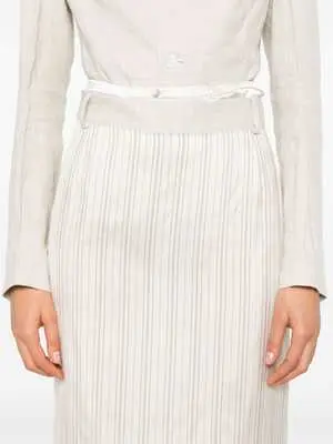 BETTTER X Zegna Striped Midi Skirt