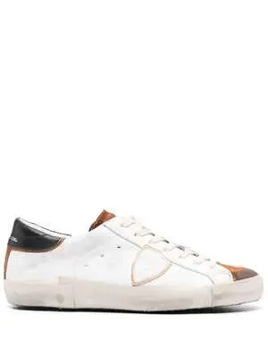 Philippe Model Prsx Leather Sneakers - White