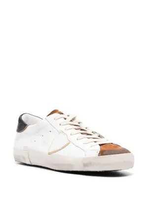 Philippe Model Prsx Leather Sneakers - White