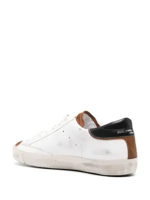 Philippe Model Prsx Leather Sneakers - White
