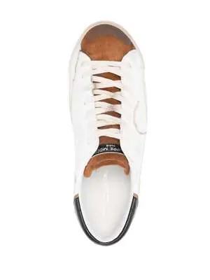 Philippe Model Prsx Leather Sneakers - White