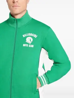 BILLIONAIRE BOYS CLUB Logo Print Full Zip Sweatshirt
