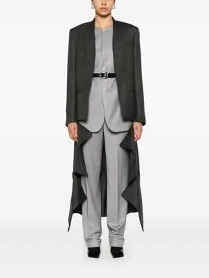 BETTTER X Zegna Transformer Collarless Coat