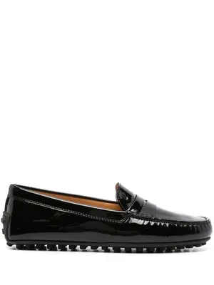 TOD'S - Tod's Penny Slot Patent-Leather Loafers