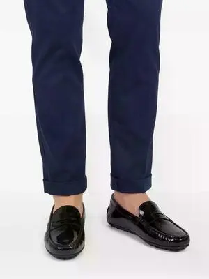 TOD'S City Gommino Patent-leather Loafers