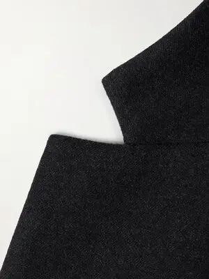 Barena Venezia Borgo Stretch-wool Flannel Suit Jacket - Black