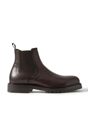Officine Creative Boss Leather Chelsea Boots