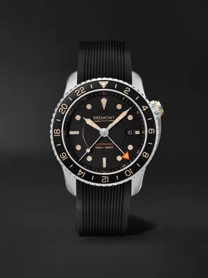 BREMONT Supermarine S502 Automatic Gmt 43mm Watch - Black