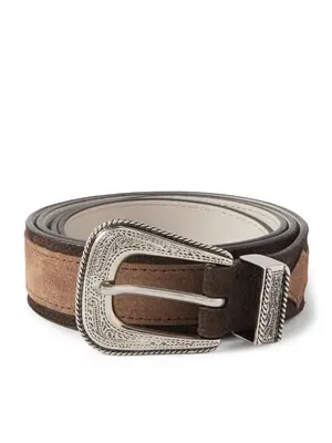 Brunello Cucinelli 3cm Suede Belt