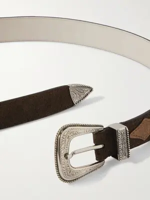 Brunello Cucinelli 3cm Suede Belt
