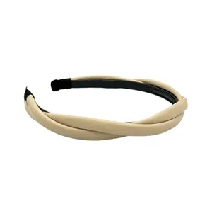 HEADBANDS OF HOPE Traditional Braid Headband - Off White