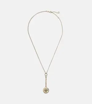 FOUNDRAE 18kt Yellow Diamond Pendant Necklace - Gold