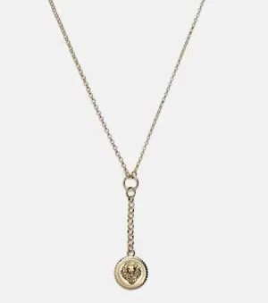 FOUNDRAE 18kt Yellow Diamond Pendant Necklace