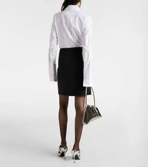 Sportmax Luigia Virgin Wool Miniskirt