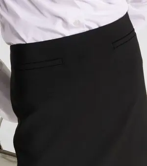 Sportmax Luigia Virgin Wool Miniskirt