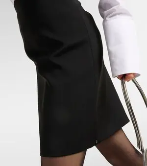 Sportmax Luigia Virgin Wool Miniskirt