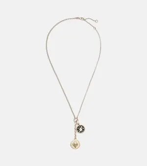 FOUNDRAE Strength Resilience 18kt Chain Necklace With Diamonds - Gold