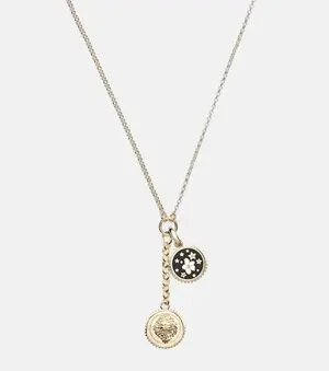 FOUNDRAE Strength Resilience 18kt Chain Necklace With Diamonds