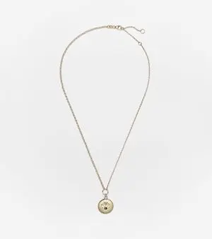 FOUNDRAE Protection Diamond Chain Necklace - Gold