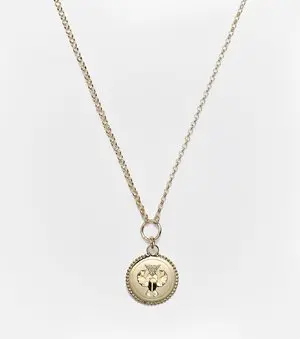 FOUNDRAE 18kt Yellow Diamond Protection Necklace