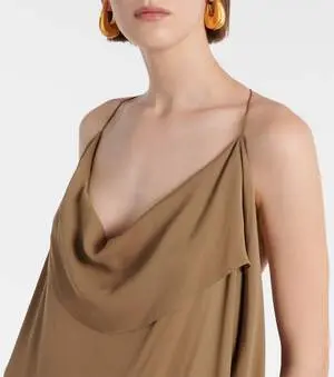 Khaite Dandora Draped Gown