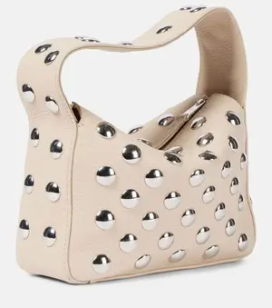 Khaite Elena Small Studded Leather Tote