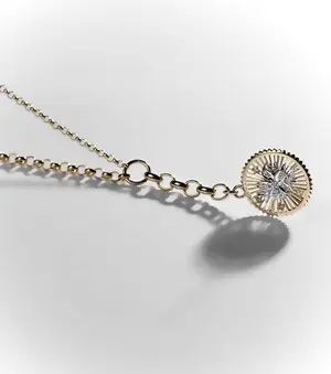 FOUNDRAE Resilience Medium 18kt Yellow Chain Necklace