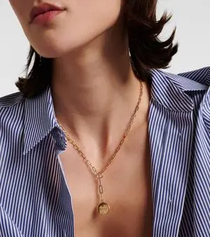FOUNDRAE Dream 18kt Pendant Necklace With Diamonds