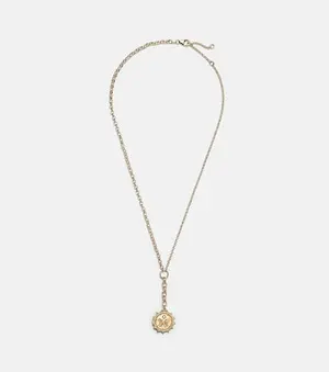 FOUNDRAE Reverie 18kt Chain Necklace With Diamonds - Gold