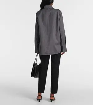 JIL SANDER Belted Wool Shirt
